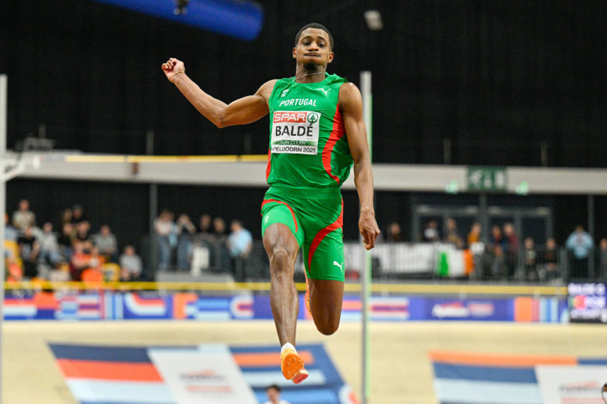 8.32m! Balde goes third in the world with Portuguese indoor best