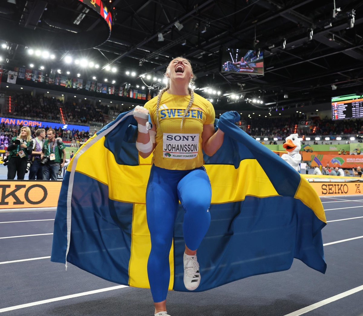 Johansson wins shock shot put bronze at World Athletics Indoor ...