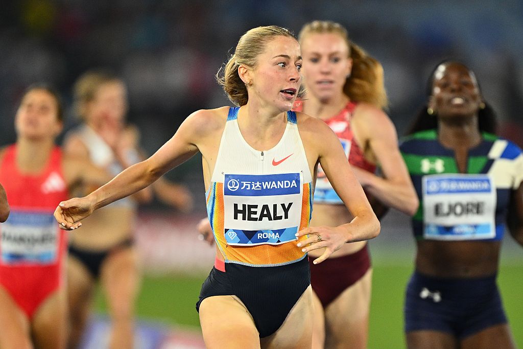 Sarah Healy lands first Diamond League win as Battocletti sets another ...