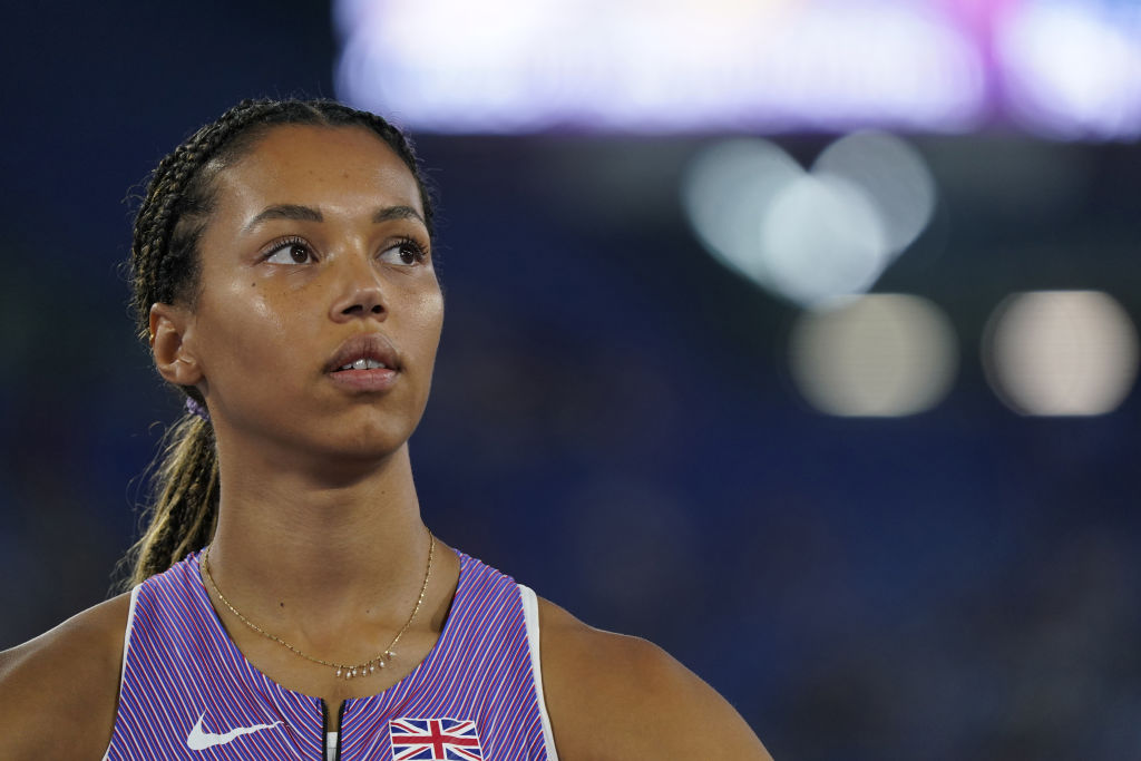 Morgan Lake sets season's best 1.95m to defeat Angelina Topic in Athens