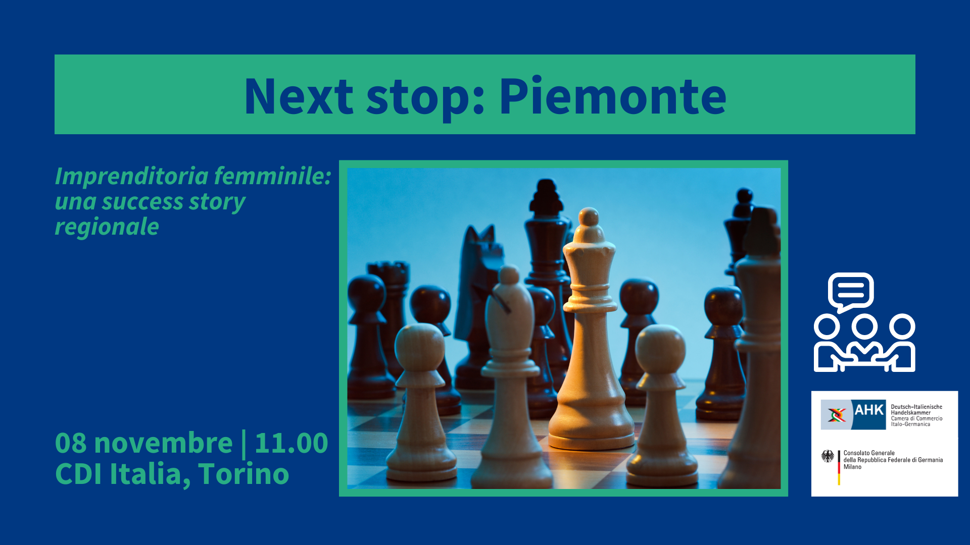 Next stop: Piemonte I Imprenditoria femminile - Eventboost