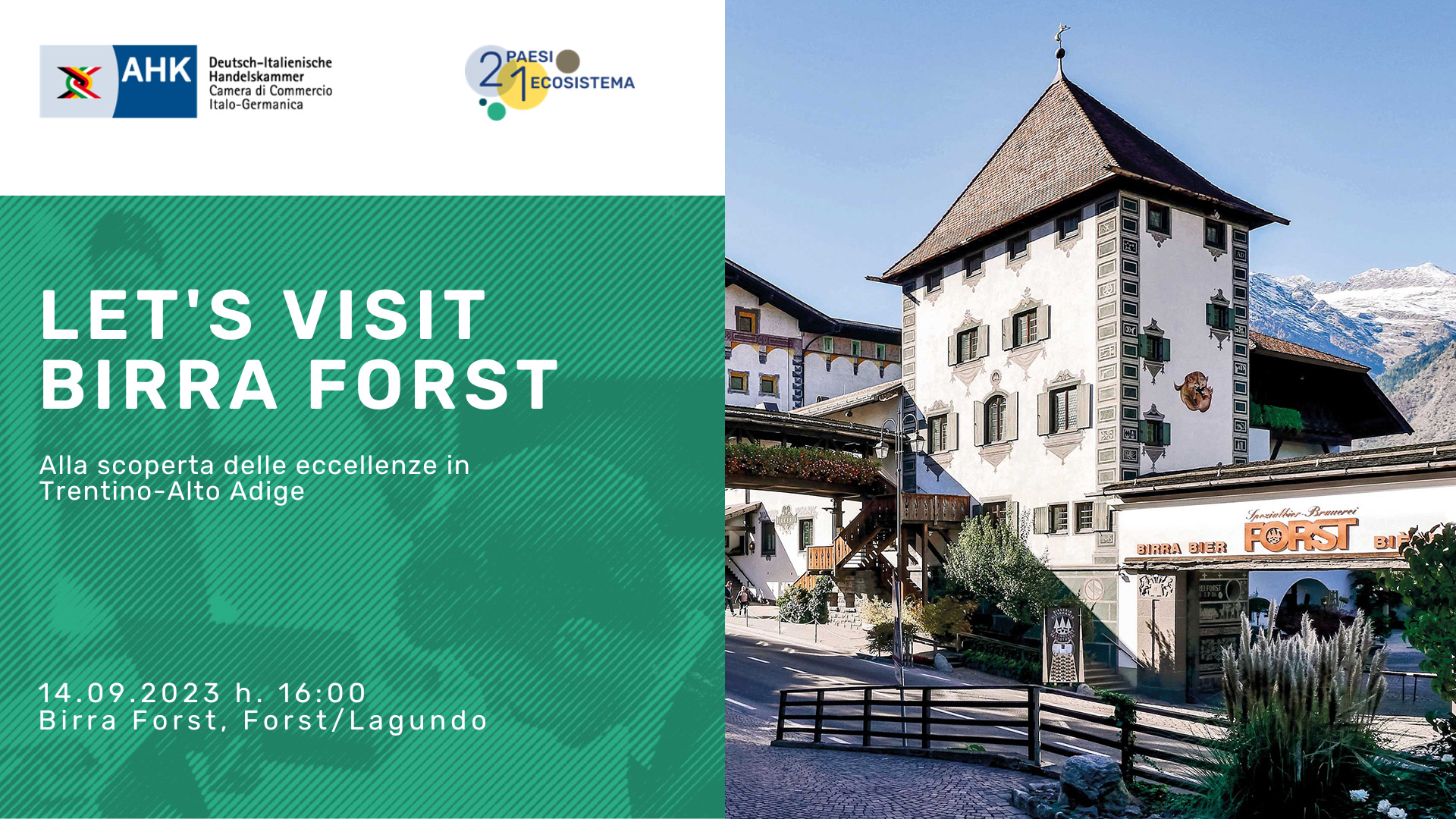 Let's visit: Birra Forst - Eventboost