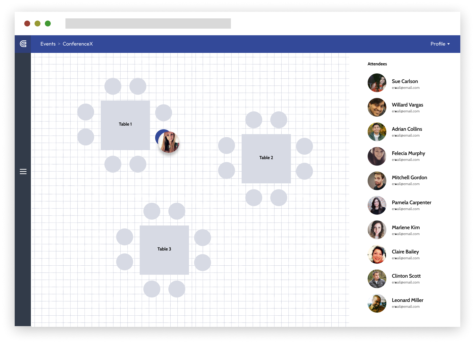 Seating Charts EventCreate