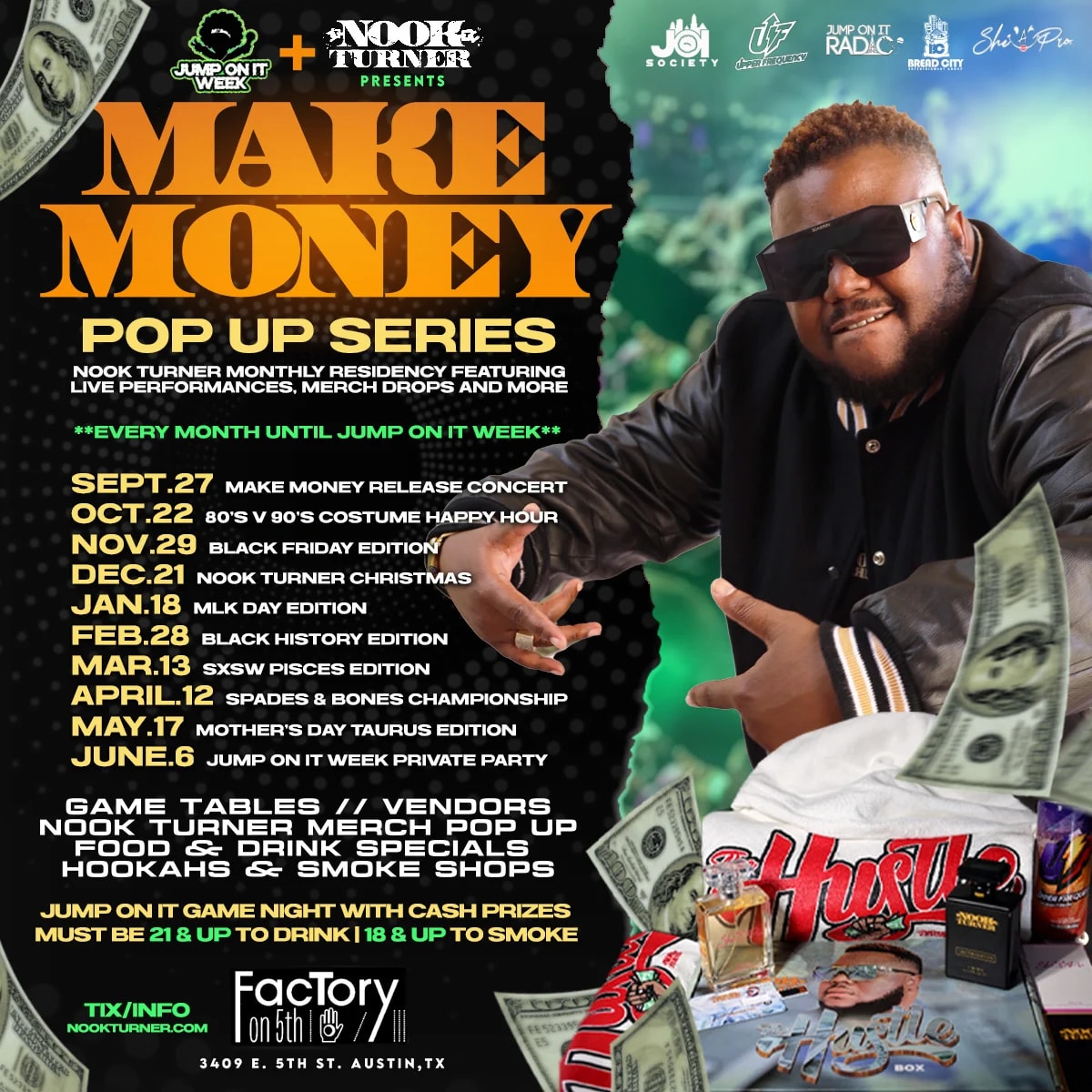 Make Money Pop Up Series | Tickets