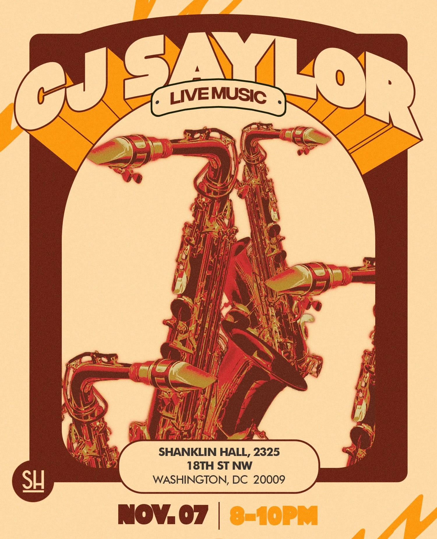 Live Music at SH: CJ Saylor Trio | Eventnoire