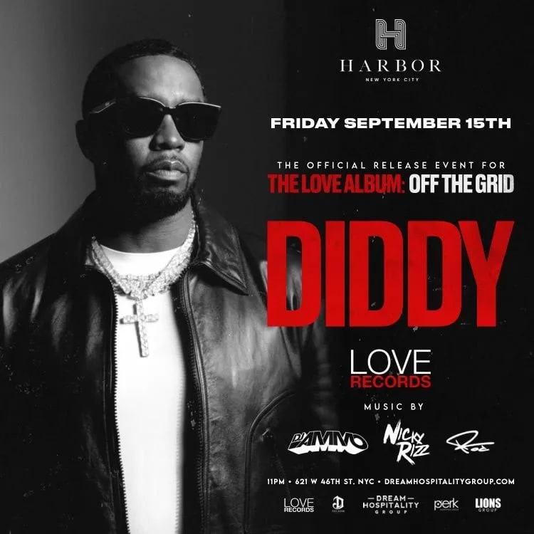DIDDY @ HARBOR NYC | Harbor New York City