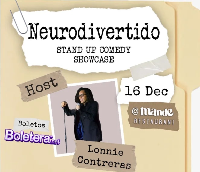Neurodivertido: Stand-Up Comedy Showcase | Boletera