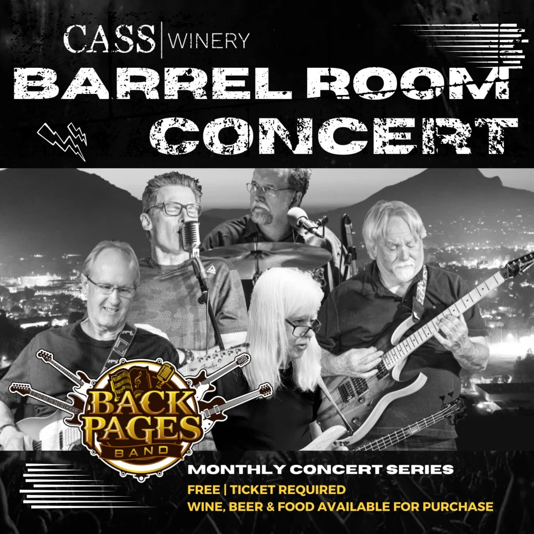 Barrel Room Concert: Back Pages Band | My805Tix
