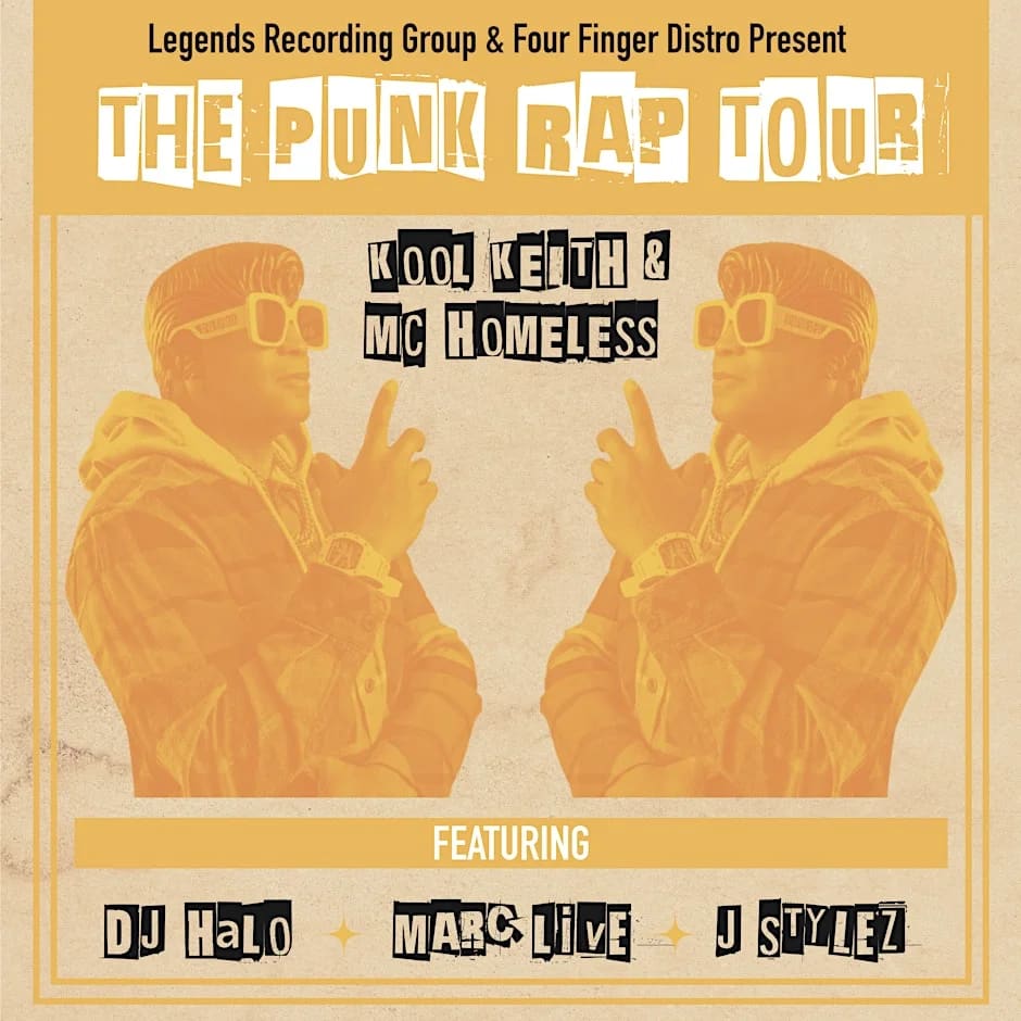 Kool Keith, MC Homeless & More | Ticketing Administration