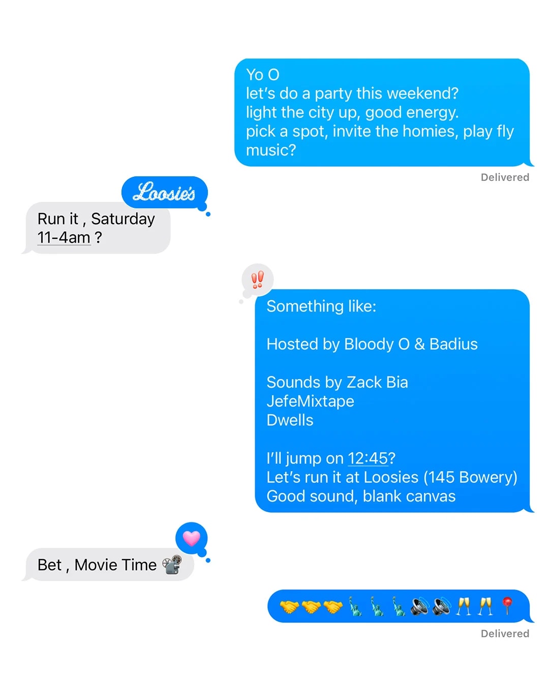 Texts From ZB | Tao Group Hospitality