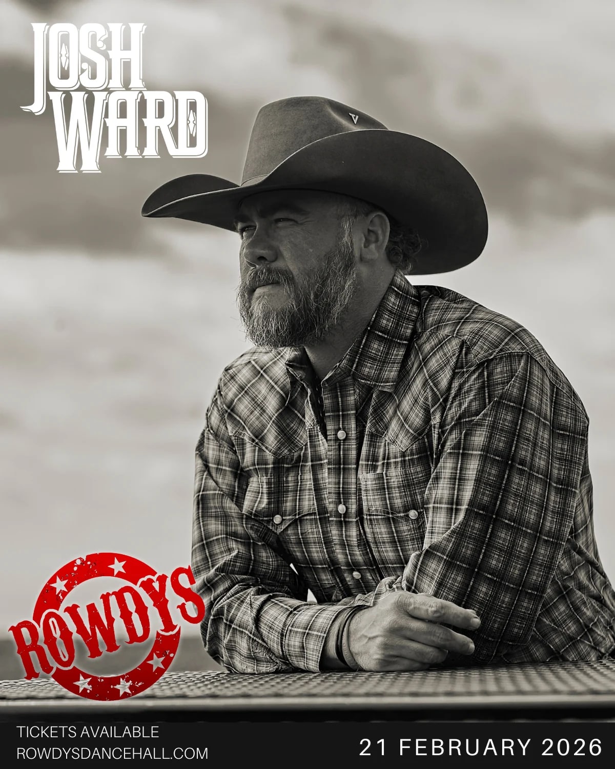 Josh Ward at Rowdys Spring Tickets Feb 21, 2026, 8:00 PM at Spring, TX ...