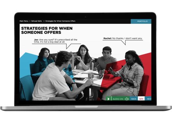 Prescription Drug Safety Training for High School Students