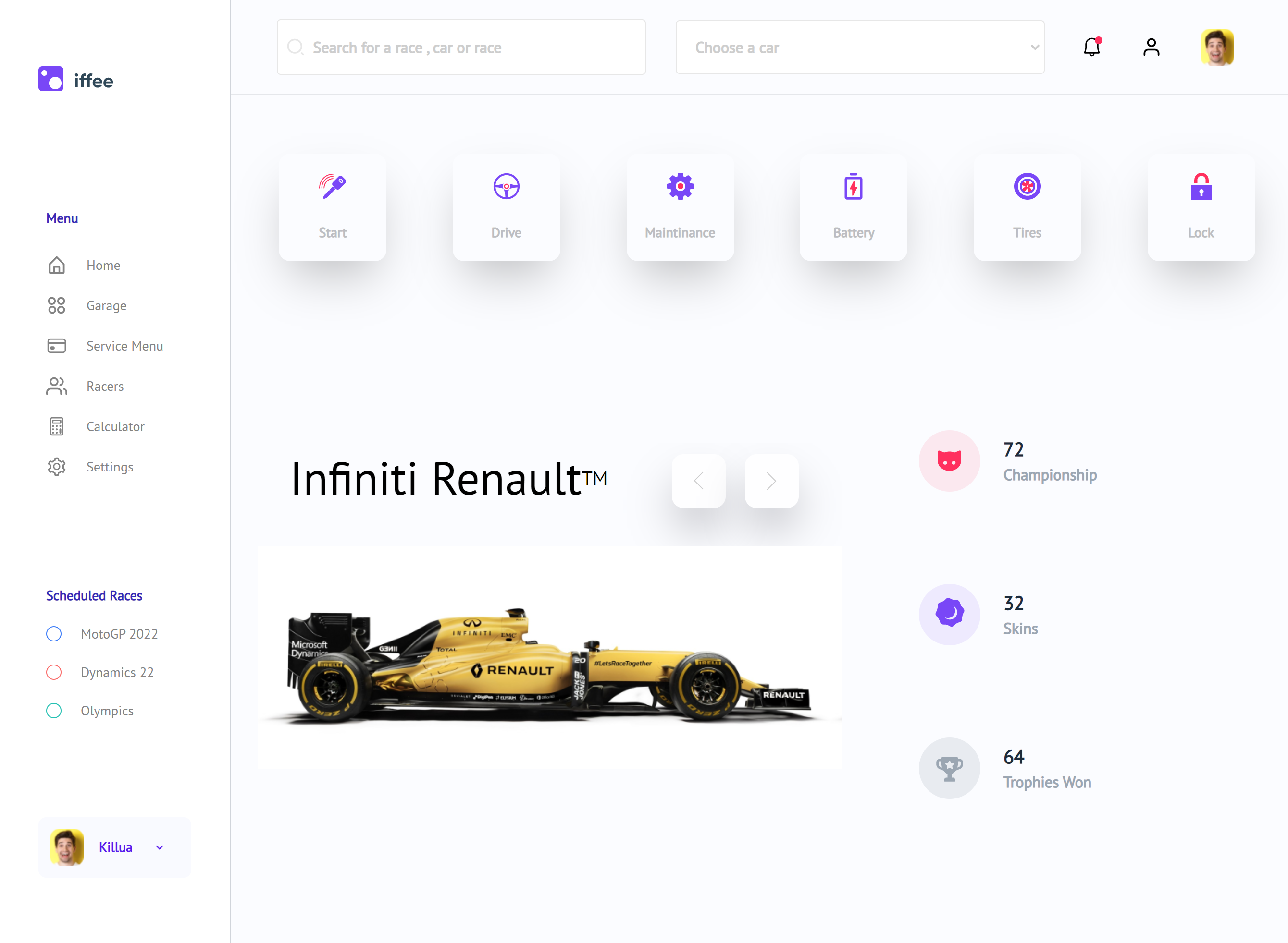 GitHub - evergreenx/Racing-Dashboard: A dashboard for the IFFEe Racing team created with React ...