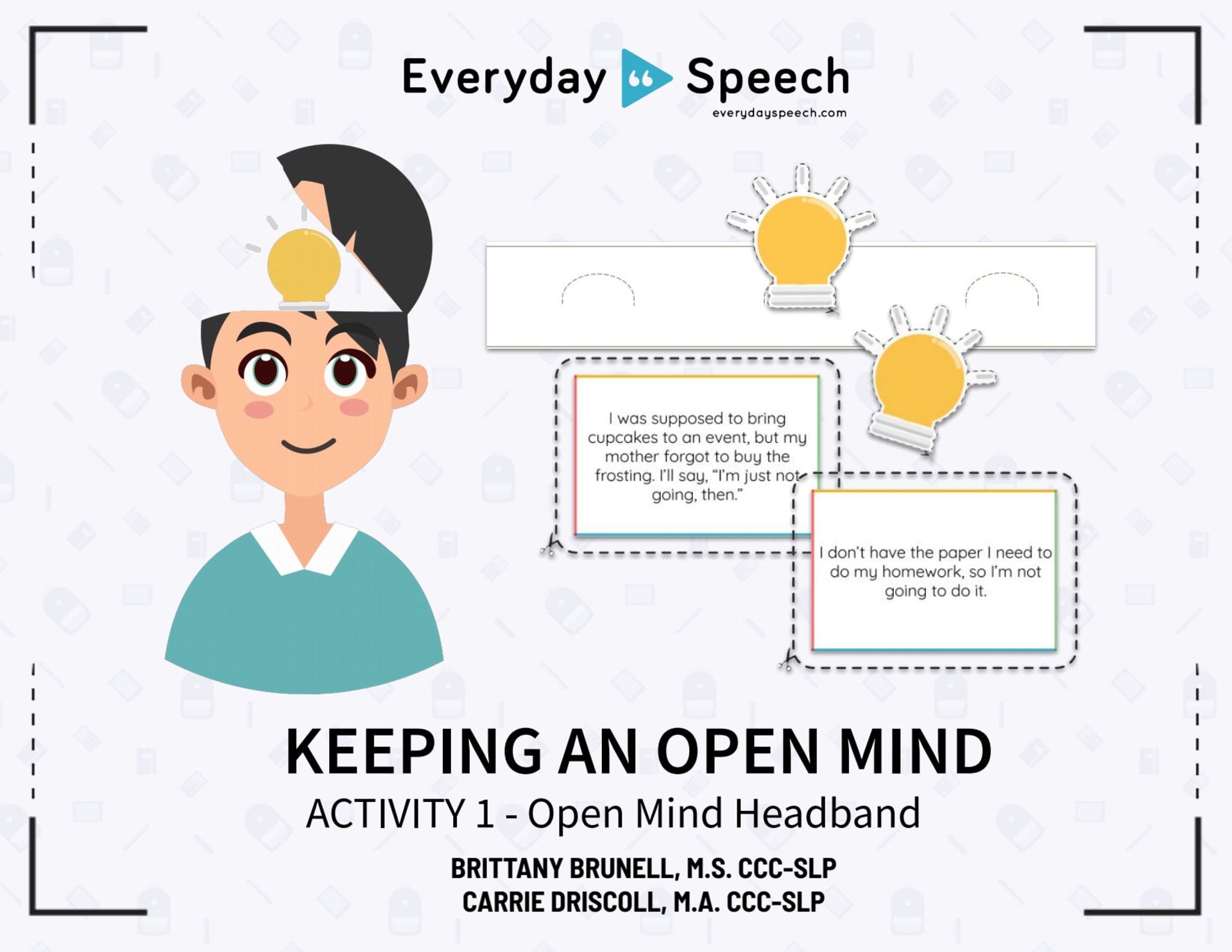 Lesson Plan: Keeping an Open Mind - Everyday Speech