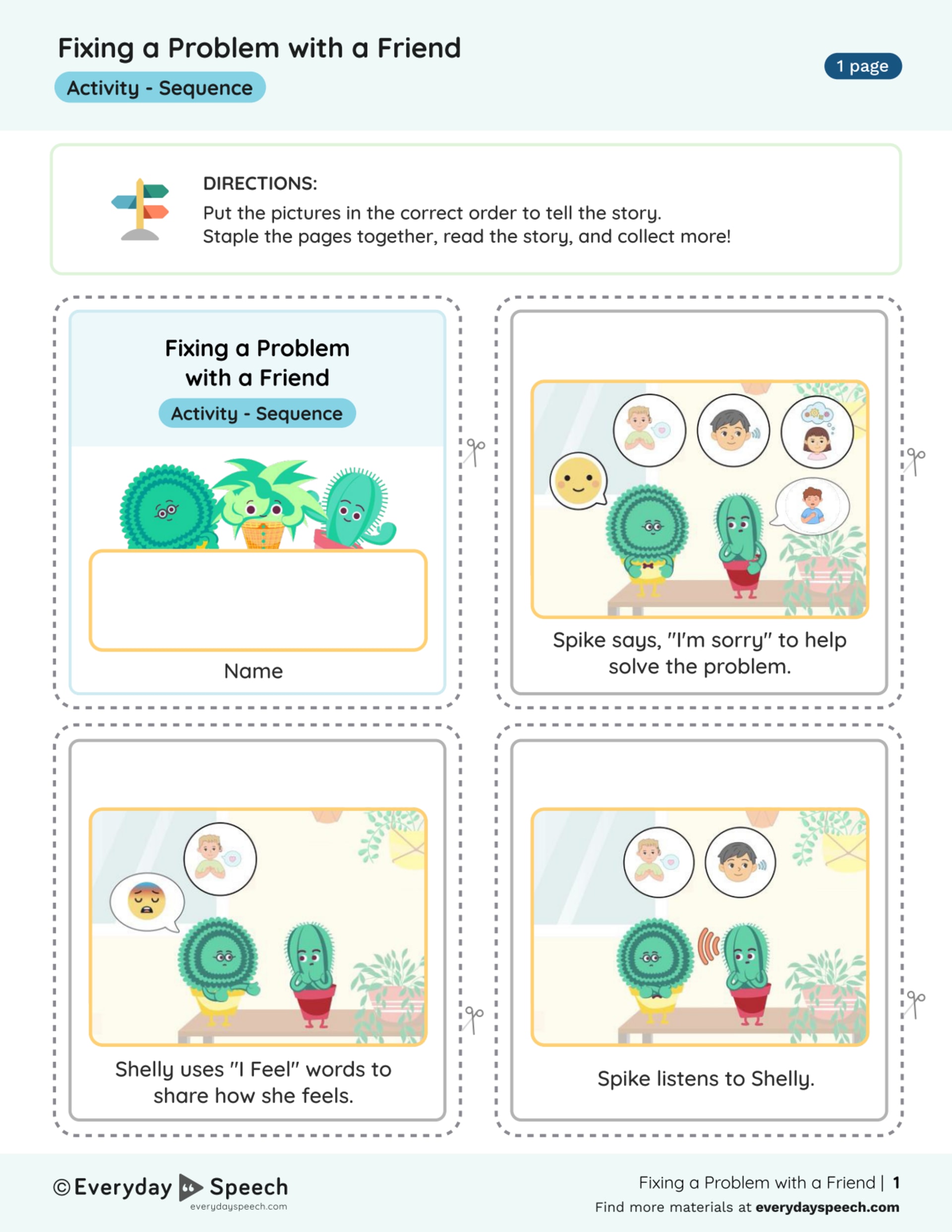 Lesson Plan: Handling Conflicts with Friends - Everyday Speech