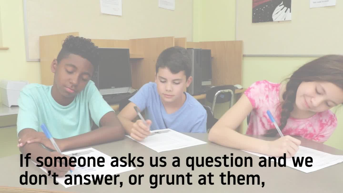 Teaching Elementary Students the Importance of Answering Questions ...