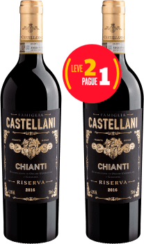 Vinho Tinto Famiglia Castellani Chianti Riserva DOCG 2016 - Evino