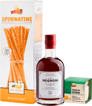 Kit Negroni com Aperitivos