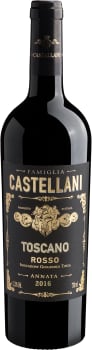 Vinho Tinto Famiglia Castellani Toscano Rosso 2016 - Evino