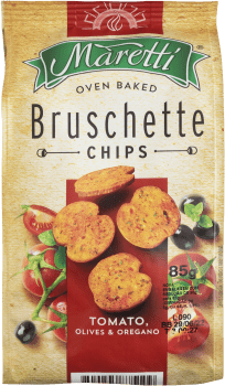 Bruschetta Maretti com Tomate, Azeitona e Orégano - 85g