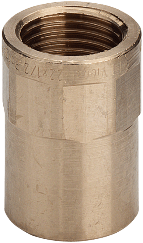 Køb Messing Loddeovergang muffe/muffe 22 mm x 1" 042274291