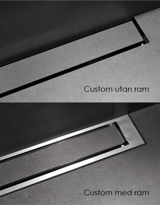 Unidrain HighLine Custom galler, 900 mm | 1950.0900 | VVSochBAD.se