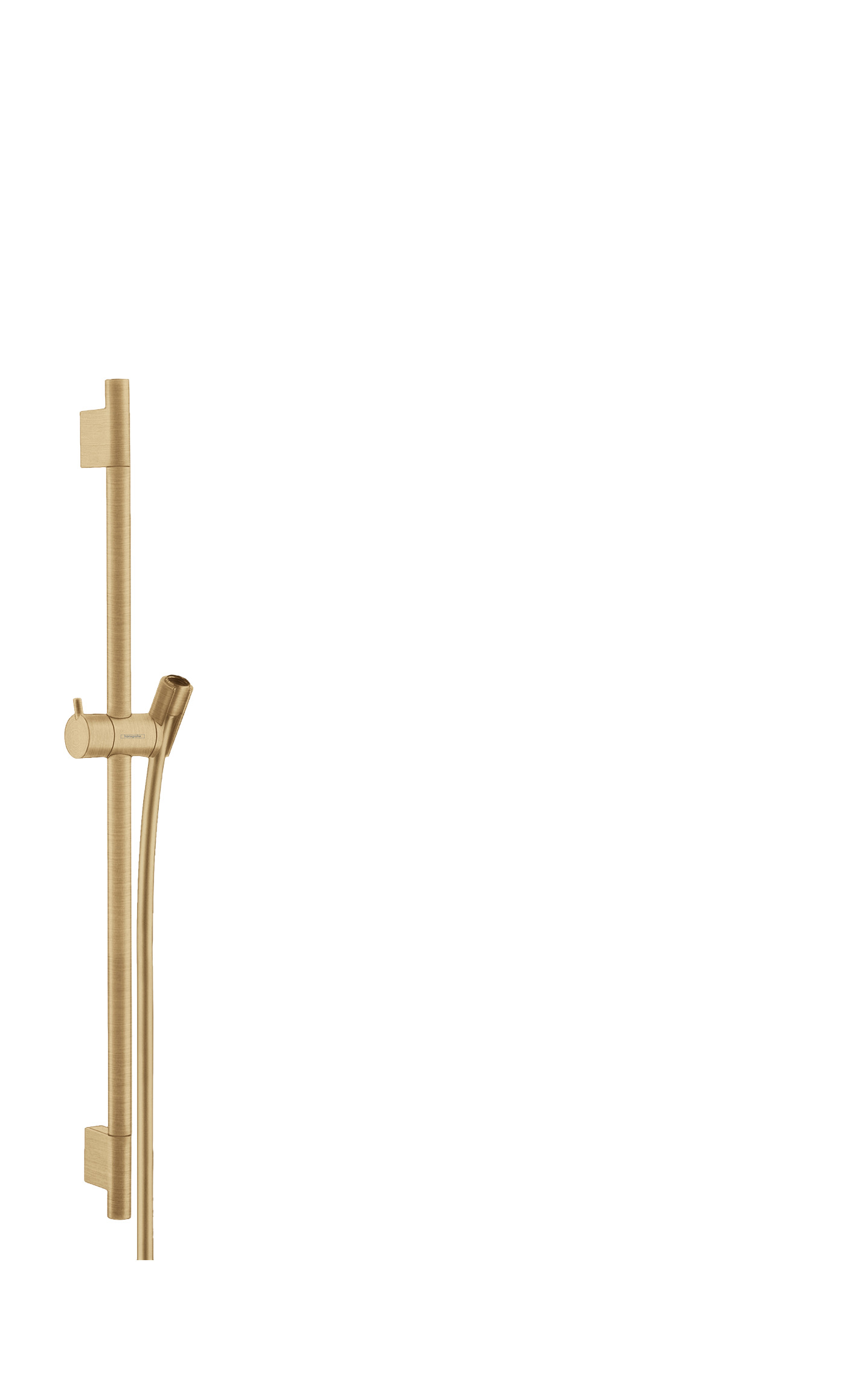 Hansgrohe Unica S Puro brusestang, 65 cm, børstet bronze | 28632140 ...