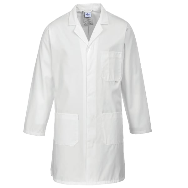 Portwest standard arbeidsfrakk, hvit, str. 5XL | 2852WHR_5XL