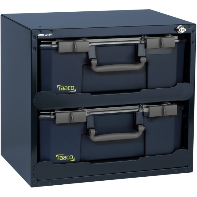 Raaco Safebox sortimentsboks med 2 kasser | 136396