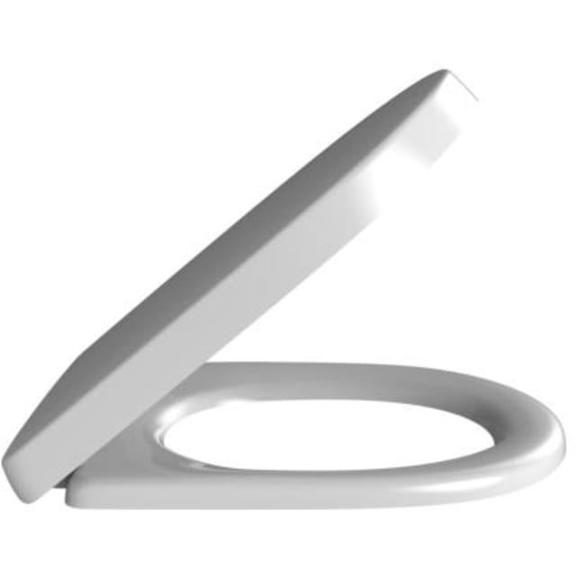 Villeroy & Boch O.Novo toalettsete, soft close, avtagbar, hvit | 9M38S101