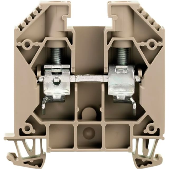 Weidmüller WDU gennemgangsklemme, beige på 16 mm² | 1020400000