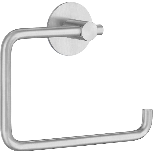 Beslagsboden dorullholder, børstet rustfritt stål | B1130