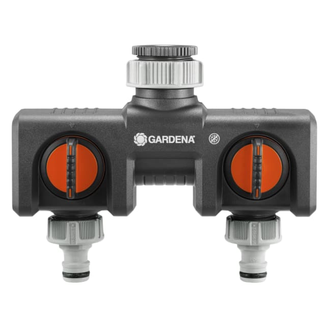 Gardena 2-vejs vandfordeler, 1" - 3/4" | 08193-24