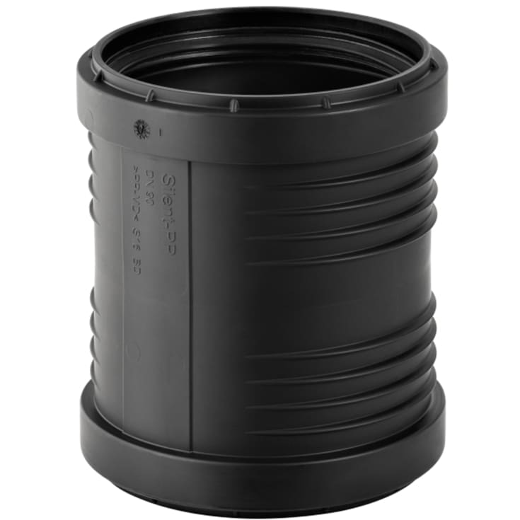 Silent pp dobbelt muffe 110mm | 184850110 | Bestil online og få hurtig ...