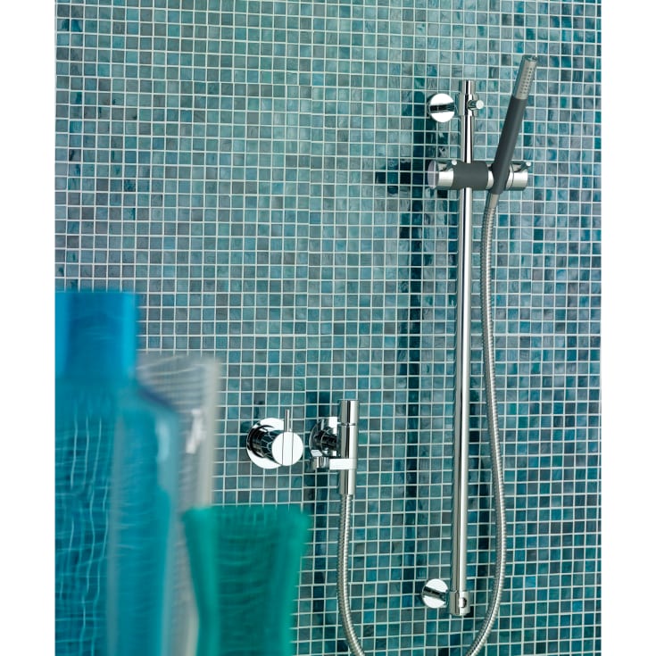 Vola 171-T34 dusjbatteri, med dusjsett, sort matt | 171-T34-27