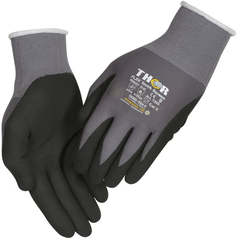 Thor Flex montagehandsker, str. 10 | 7320-10