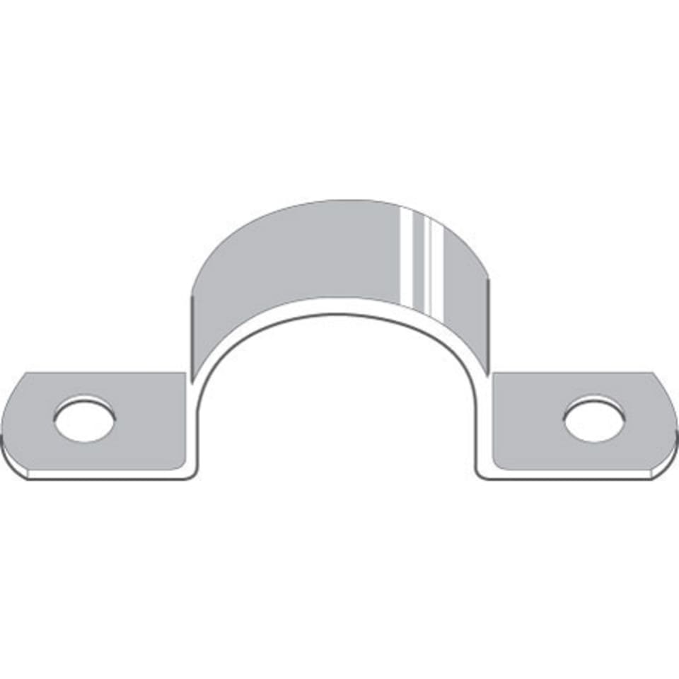 NKT kabelbøjle, 2 lapper, forzinket, 200 stk, 15mm | 400000104 | Bestil ...