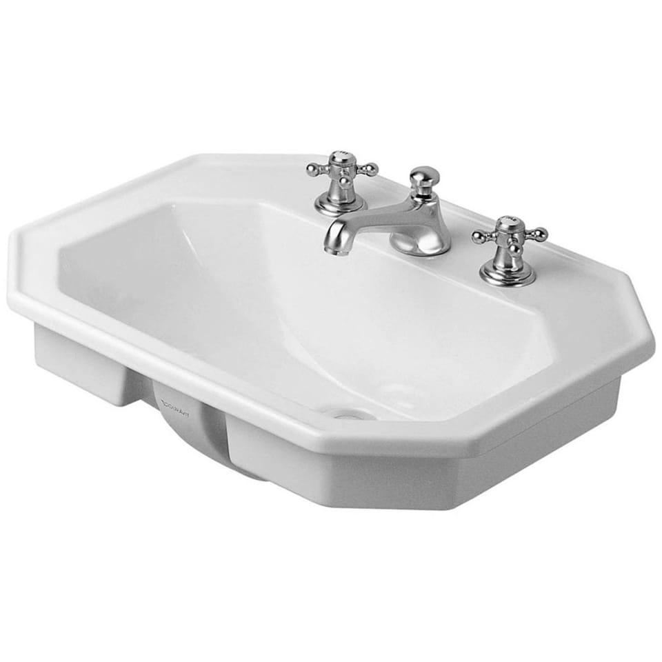 Duravit Serie 1930 servant, 58x47 cm, hvit | 0476580000