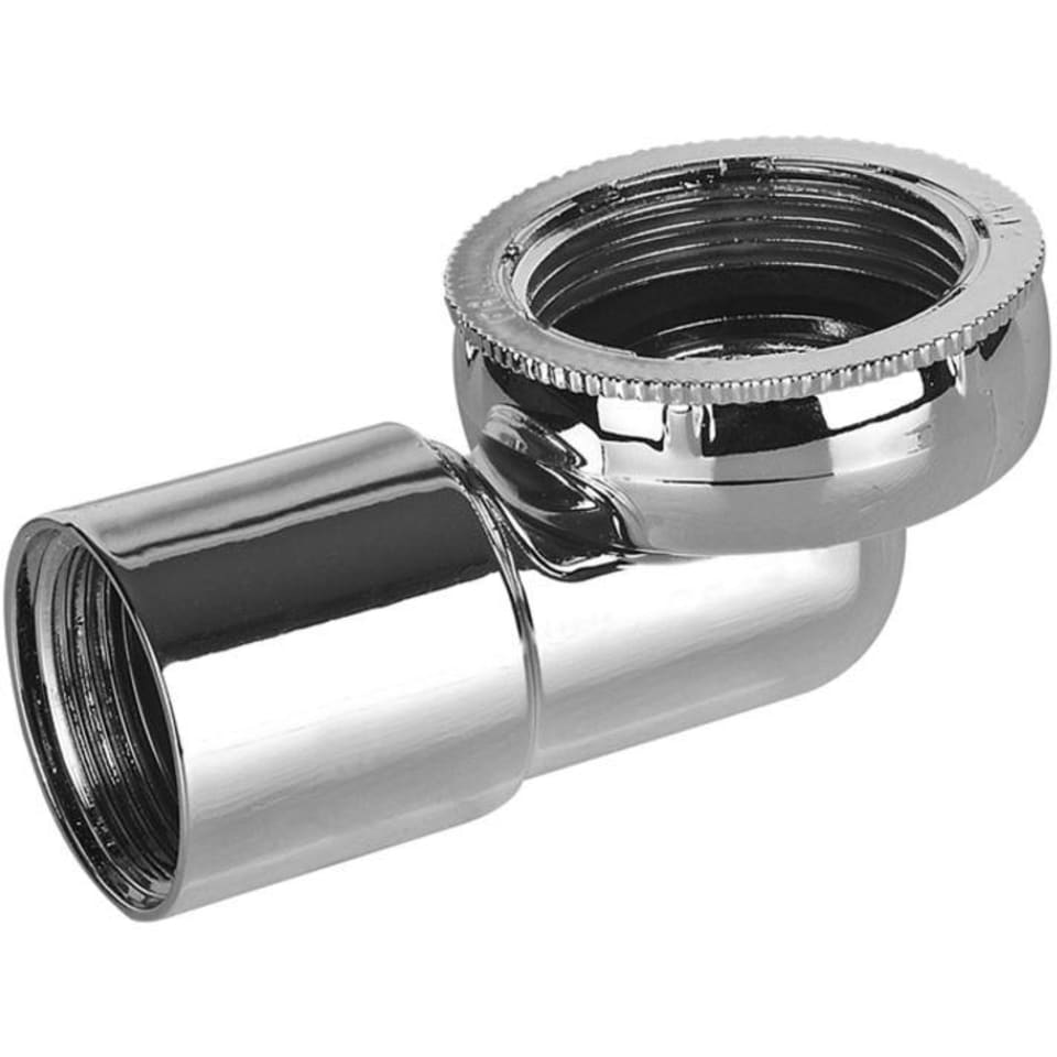 Vinkel, 90°, Ø32 mm x G32/40, krom | 958571693