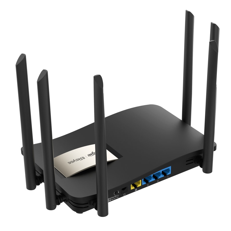 SecPro Reyee Gigabit Mesh Router, AC1300 10/100/1000 Mbps, Wi-Fi 5 | RG ...