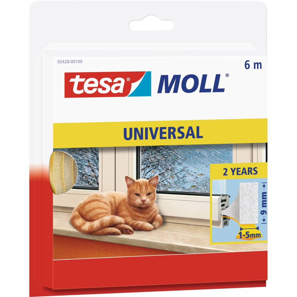 Tesamoll Universal skumliste i 6 m | 05428-00100-00