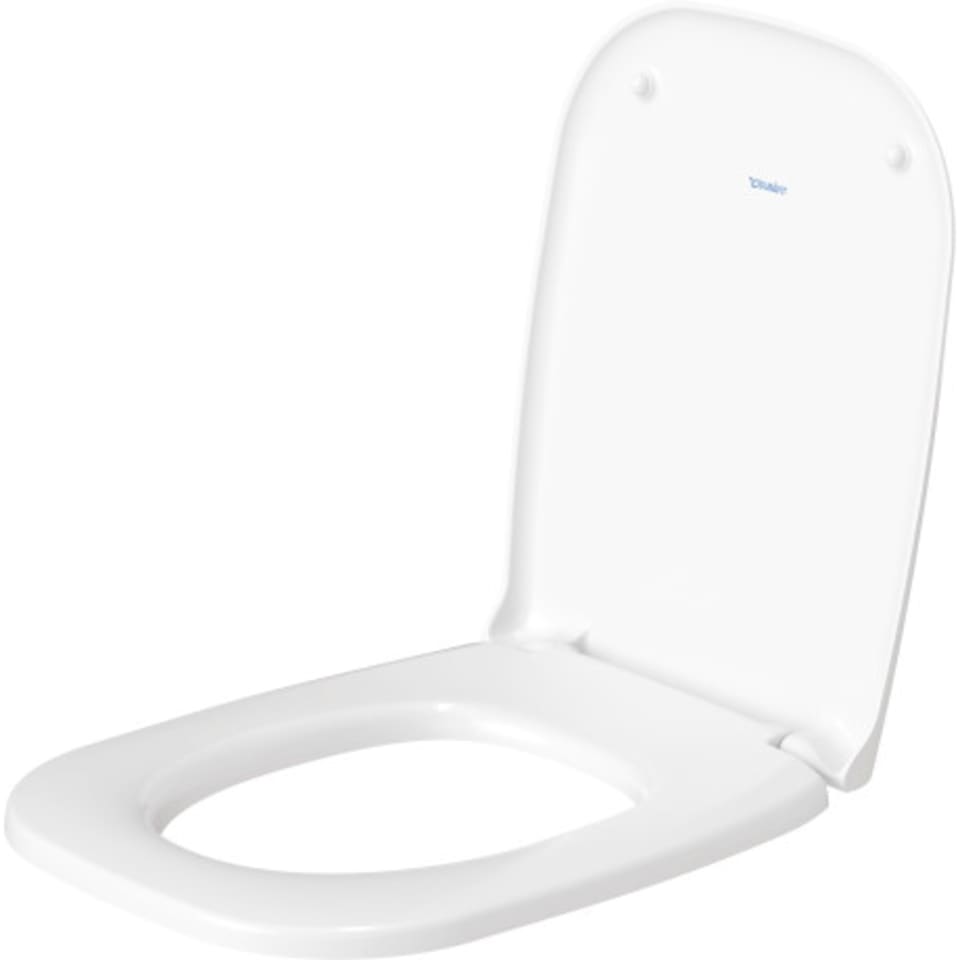 Duravit D-Code Compact toiletsæde, hvid | 0067310099