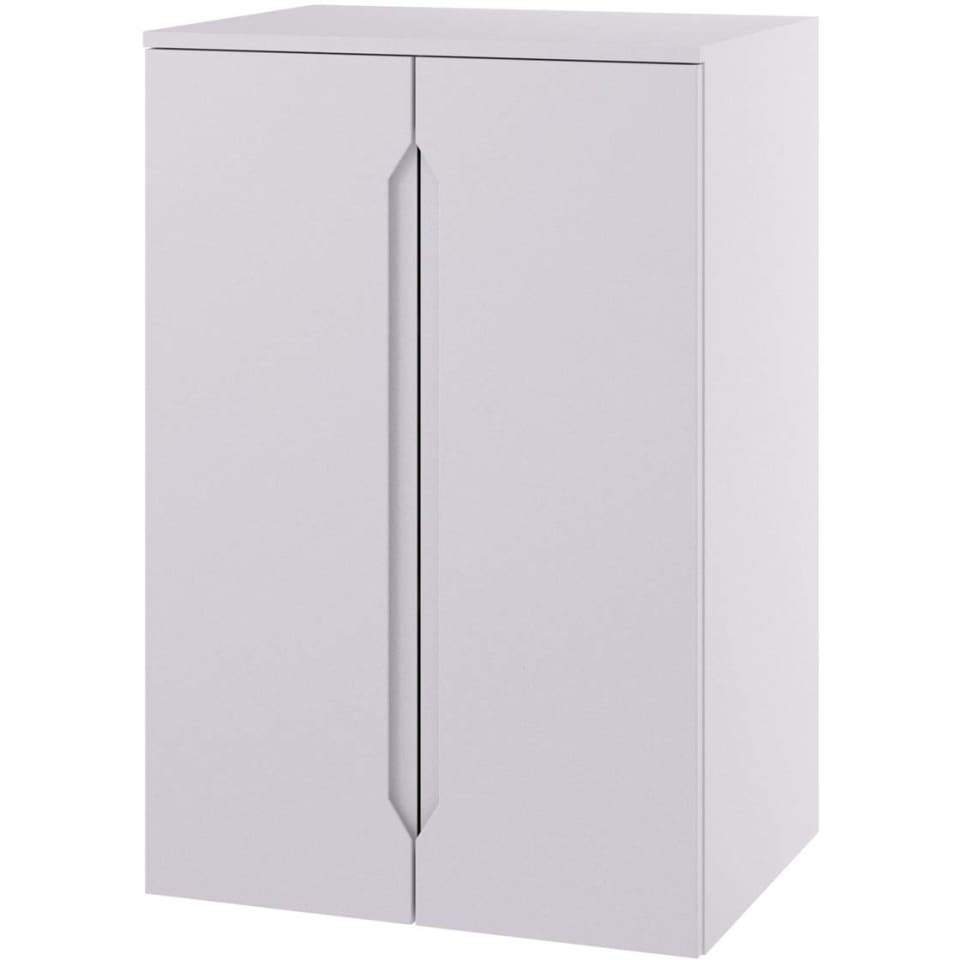 Linn Bad Emma Sideskap, 2 Dører, 60x45,7x87,8 cm, 2 hyller, hvit matt ...