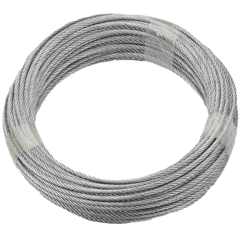 Stålwire, galvaniseret 1,5 mm, 30 meter | 190100