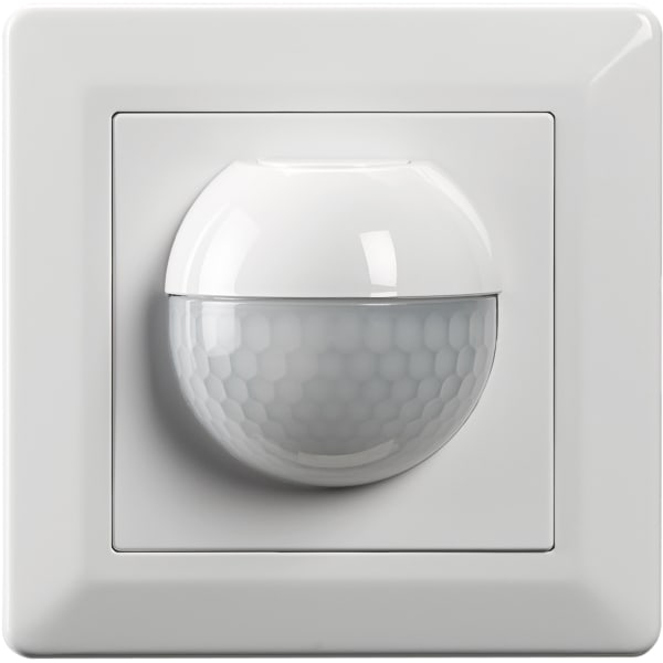 Niko PIR bevægelsessensor for Euro 180° med lyssensor | 41-204