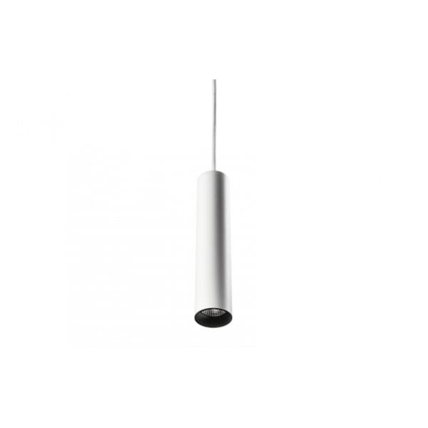 SG Zip Tube Micro 1F skinnependel, 3000K, hvid | 320625