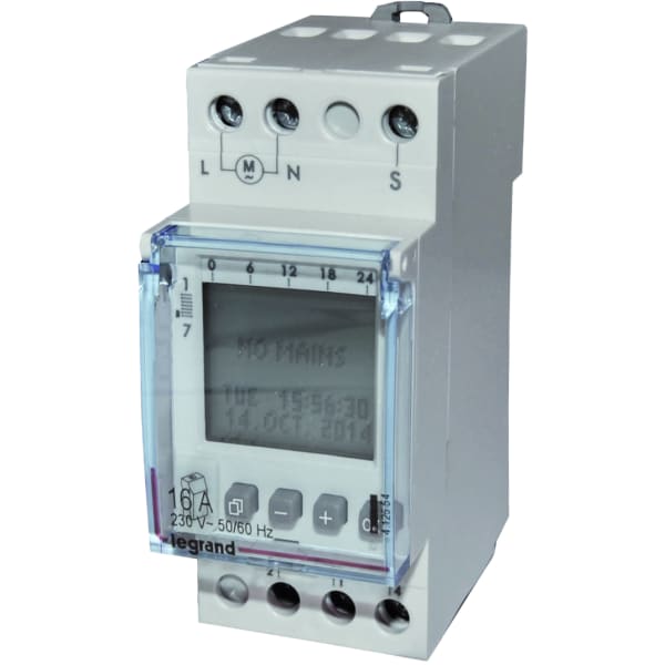 Legrand Astrorex digitalur med døgn- & ugeprogram | 412654