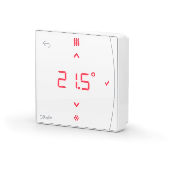 Danfoss Icon2 Sensor trådlös rumstermostat, vit | 088U2121