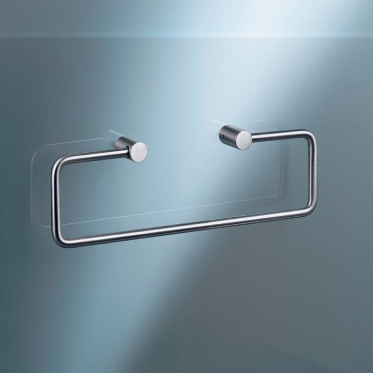 Vola T15-BP håndklædeholder, børstet krom | T15-BP-20