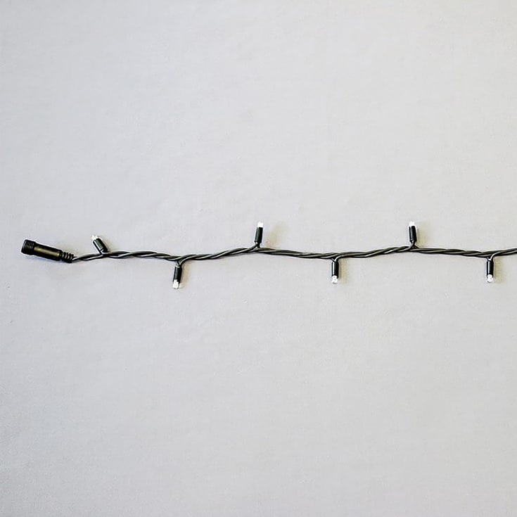 MK String Lite LED lyskæde, 120 koldhvid, 230V, 12 meter, sort | 019-358